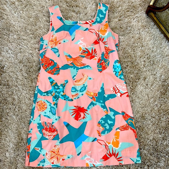 Lilly Pulitzer | Dresses | Lilly Pulitzer Starfish Aline Shift Dress ...